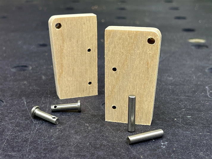 DIY Rail Hinge Plans with Pivots & Pins Bundle – 10minuteworkshop
