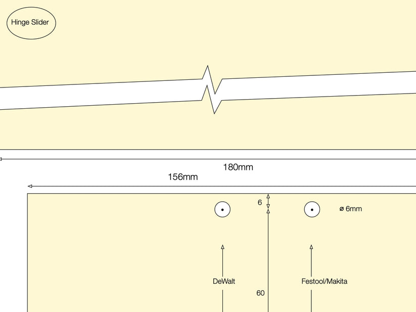 DIY Plywood Rail Hinge Plans Plus - includes step-by-step build video ...